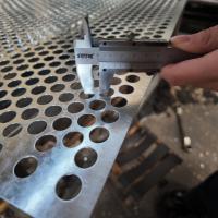 China 4mm Aperture 2mm Hole Spacing Perforated Plate Multiple Thickness Available for sale