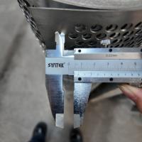 China 4mm Aperture 2mm Hole Spacing Perforated Plate Multiple Thickness Available for sale
