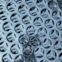 China Stainless Steel Perforated Mesh Sheet 4mm Aperture for Fish Pond Filtration 304 316 for sale