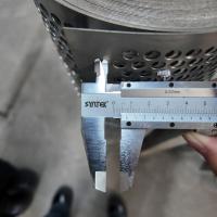 China Galvanized Steel Grating 4mm Aperture 3mm Pitch for Stair Guardrails and Safety Railings for sale
