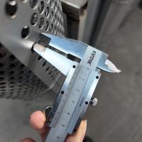 China Galvanized Steel Grating 4mm Aperture 3mm Pitch for Stair Guardrails and Safety Railings for sale