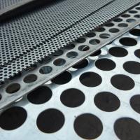 China 0.8mm Thickness Round Perforated Metal Sheet 1.22x2.44m Steel Stainless Steel for sale
