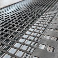 China Square Perforated Aluminum Sheet For Decoration Customizable Color for sale
