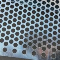 China 5mm Diameter 4mm hole Pitch Perforated Galvanized Steel Sheet For Construction for sale