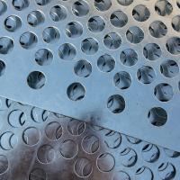 China 20m Round Hole Perforated Sheet 1000×2000mm In Stock for sale