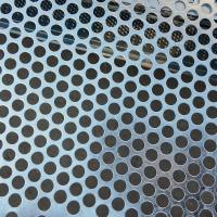 China 2mm Thick 304 Stainless Steel Perforated Panel for Feed Hammer Mill 1220x2440mm for sale