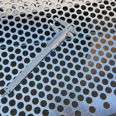 China 5mm Diameter 4mm hole Pitch Perforated Galvanized Steel Sheet For Construction for sale