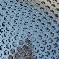 China 1000x2000mm Perforated Steel Sheet 3mm Thick Galvanized for Loudspeaker Grille for sale