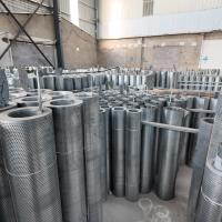 China Galvanized Steel Grating 4mm Aperture 3mm Pitch for Stair Guardrails and Safety Railings for sale