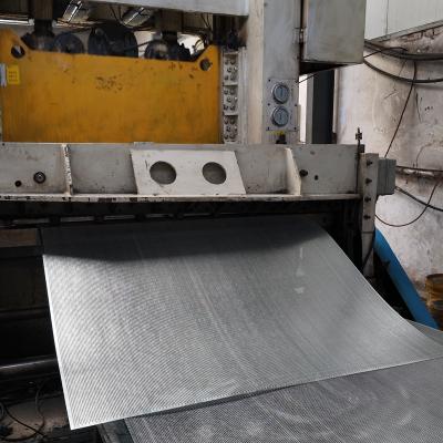 China 2mm Thick 304 Stainless Steel Perforated Panel for Feed Hammer Mill 1220x2440mm for sale