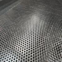 China Round Anti Slip Strip Grip Strut Safety Grating Perforated Plank 1.22x2.44m Steel for sale