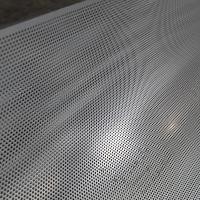 China 2mm Thick Perforated Aluminum Plate Decorative Metal Sheet 1.22x2.44m Custom Hole for sale