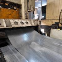 China Galvanized Steel Perforated Sheet 1220x2440mm Round Holes for Greenhouse Ventilation for sale