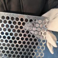 China White Stainless Steel Perforated Mesh 304 1.22x2.44m for Architectural Fencing for sale