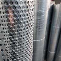 China Round Hole Perforated Aluminum Sheet 0.5-3mm for Dustproof Sound Absorption for sale