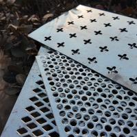 China Perforated Steel Grating for Balcony 1000x2000mm Q235 304 Load Capacity 300kg for sale