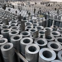 China 304 Stainless Steel Round Hole Bar Grating 1.22x2.44m for Fish Pond Filtration for sale