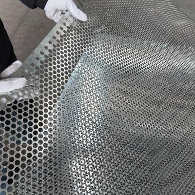 China Decorative Q235 Galvanized Bar Grating 1.22x2.44m Regular Hole Pattern for sale