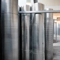 China 304 Stainless Steel Perforated Metal Coil Screen Plate 1m x 20m for Filtration and Ventilation for sale