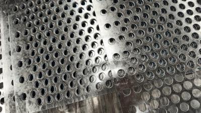 China 1.0mm 3003 Aluminum Round Hole Micro Perforated Plate H14 H18 Custom Sizes for sale
