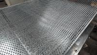 China Galvanized Micro Perforated Plate 1000x2000mm for Cabinet Ventilation Dust Control for sale