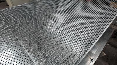 China Galvanized Micro Perforated Plate 1000x2000mm for Cabinet Ventilation Dust Control for sale