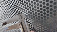 China 5mm Round Hole Perforated Metal Sheet Stainless Steel 304 1.22x2.44m for sale