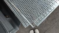 China Hot Dipped Galvanized Round Hole Perforated Plate for Construction Facade for sale