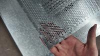 China Anti-Rust Galvanized Ultra Fine Tiny Round Hole Perforated Mesh Large Stock for sale