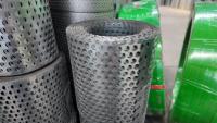 China 1.5mm Thick Stainless Steel Perforated Drum Cylinder 304 316L Rotary Screen for sale