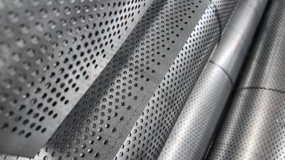 China Custom Punch Hole Size Perforated Metal Mesh Roll for Facade or Ventilation for sale