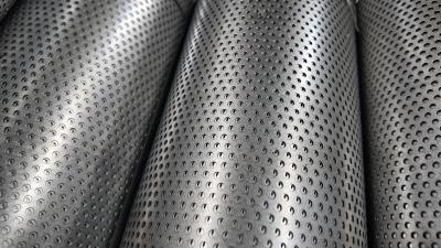 China Multi-Thickness Rolled Perforated Mesh 0.5-3mm for Electrical Ventilation for sale
