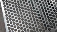 China 10mm Aperture Hot Dipped Galvanized Perforated Sheet for Livestock Fence Panel 1000x2000mm for sale