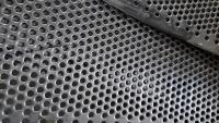 China Micro Round Hole Galvanized Perforated Sheet for Electrical Cabinet Vent  Dust Isolation for sale