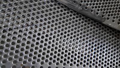 China Micro Round Hole Galvanized Perforated Sheet for Electrical Cabinet Vent  Dust Isolation for sale
