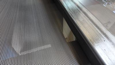 China Low Carbon Steel Perforated Panel For Workshop Ceiling Ventilation for sale