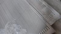 China 1mm Round Hole Perforated Plate 1mm Pitch Stainless Steel 304 316 for sale