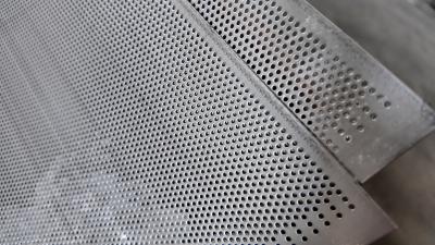 China 1mm Round Hole Perforated Plate 1mm Pitch Stainless Steel 304 316 for sale