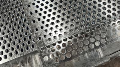 China 1mm Round Hole Perforated Metal Sheet Stainless Steel Aluminum Galvanized 0.5-3mm Thick for sale