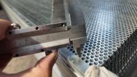 China 3mm Thick Custom Hole Size Perforated Aluminum Sheet for sale