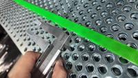 China 316 Stainless Steel Perforated Metal Plate 0.5-3mm Thick for Food Liquid Filter for sale