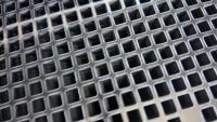 China Square Hole Stainless Steel Perforated Mesh Customizable Stainless Punched Plate for sale