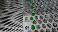 China Round Hole Aluminum Perforated Metal Mesh Custom Size Wholesale for sale