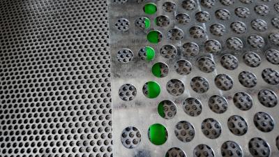 China Round Hole Aluminum Perforated Metal Mesh Custom Size Wholesale for sale