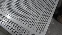 China Factory Supply Polished Round Hole Perforated Metal Sheet For EU Customers for sale