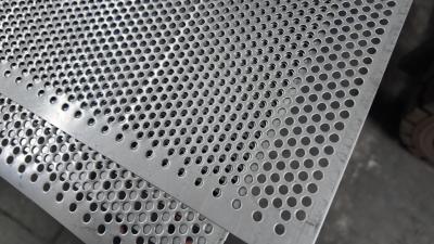 China Factory Supply Polished Round Hole Perforated Metal Sheet For EU Customers for sale