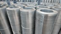 China EU Standard Stainless Steel Perforated Metal Coil Roll Custom Size for sale