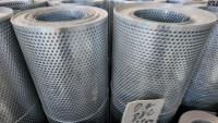 China Custom Hole Size Galvanized Perforated Metal Coil Roll In Stock for sale