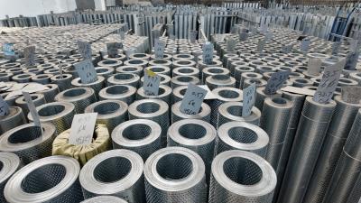 China All Material Perforated Metal Coil Large Stock Custom Perforated Sheet Roll for sale