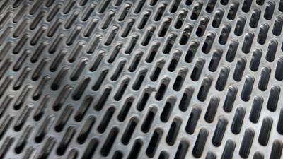 China 304 316 Stainless Steel Slot Punched Perforated Metal Plate for sale